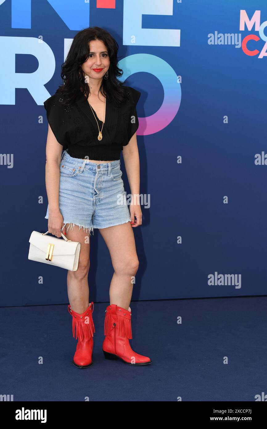 MONTE-CARLO, MONACO - JUNE 16: ,Nadia Roz attend the "Escort Boys ...