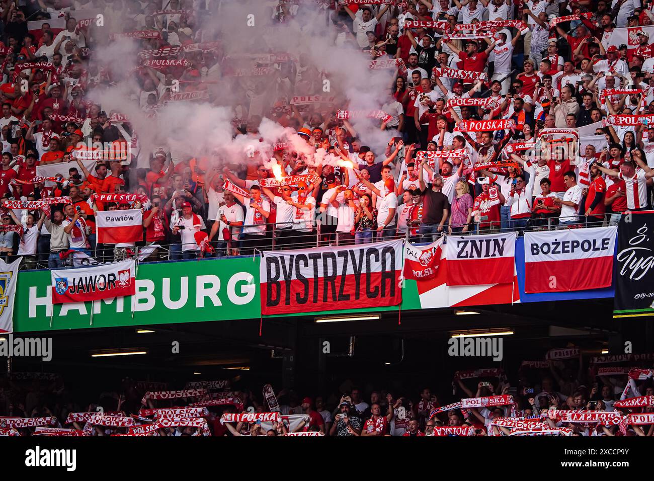 Pyrotechnik/Begalo Fans/Ultras Polen GER, Polen vs. Niederlande ...
