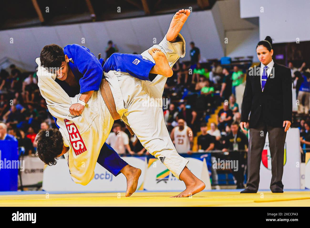Curitiba, Brazil. 15th June, 2024. Athletes during the Brazilian ...