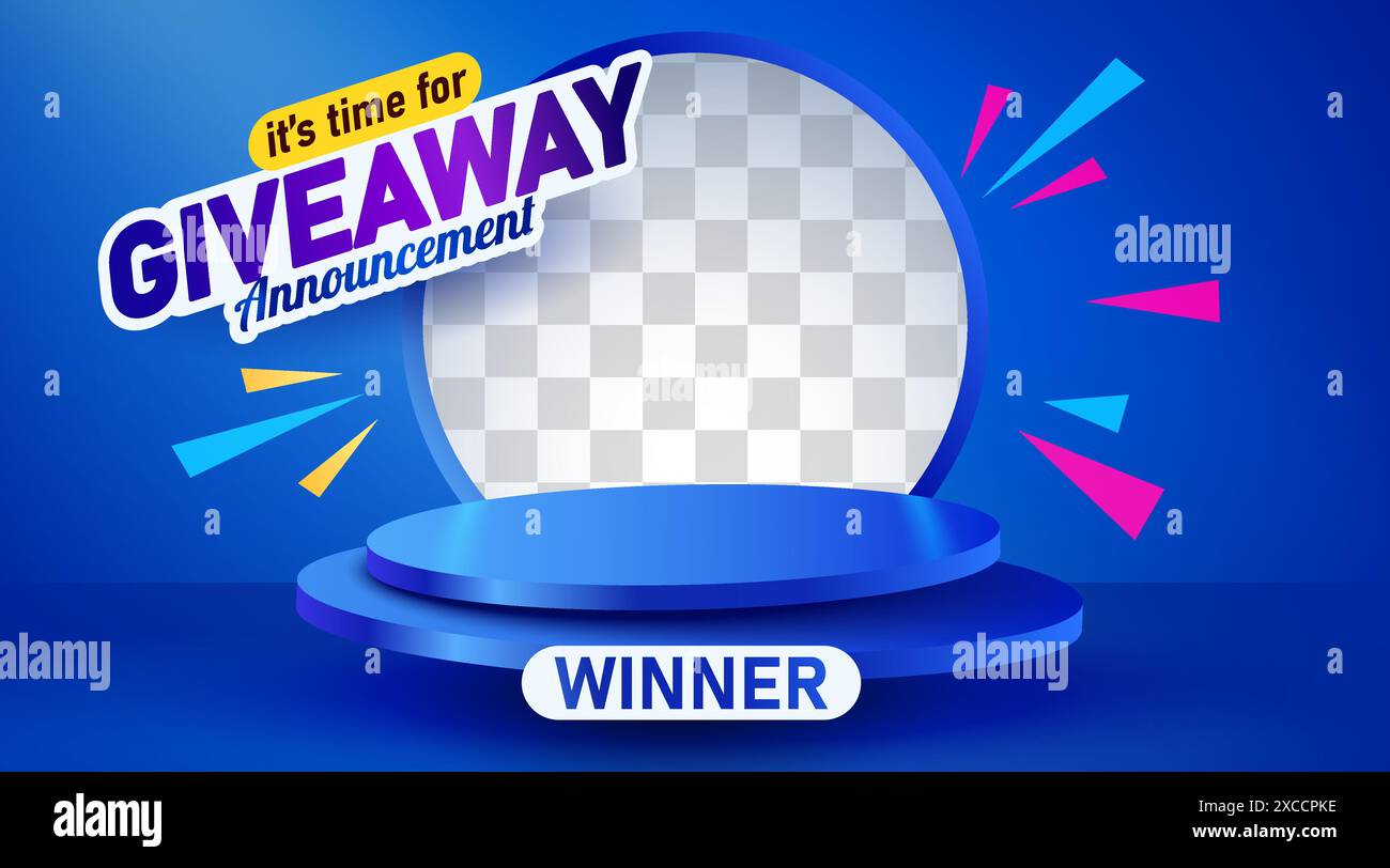 Giveaway winner announcement social media post template. Giveaway ...