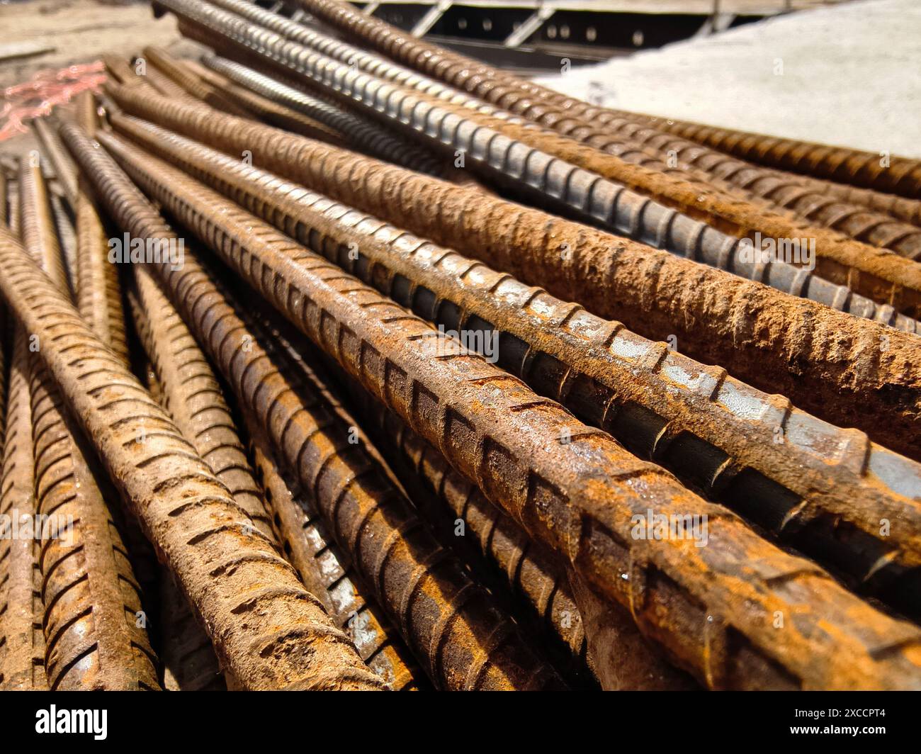 Metal patterned bars hi-res stock photography and images - Alamy