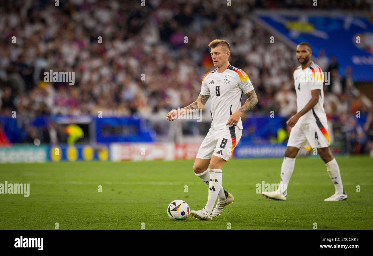 Munich, Germany. 14th Jun 2024. Toni Kroos (DFB) Germany - Scotland ...