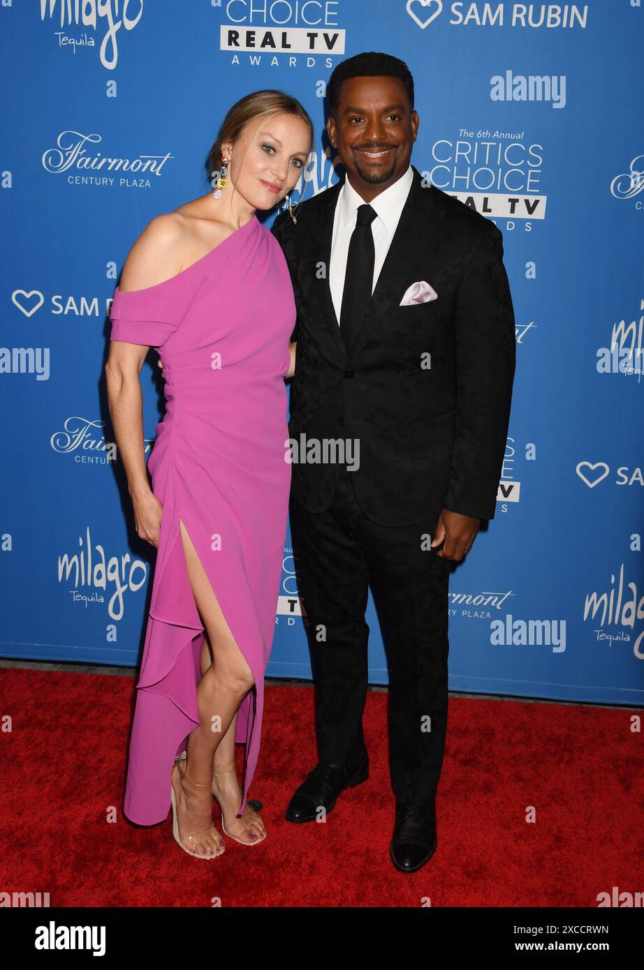 Los Angeles, Ca. 15th June, 2024. Angela Ribeiro and Alfonso Ribeiro at ...