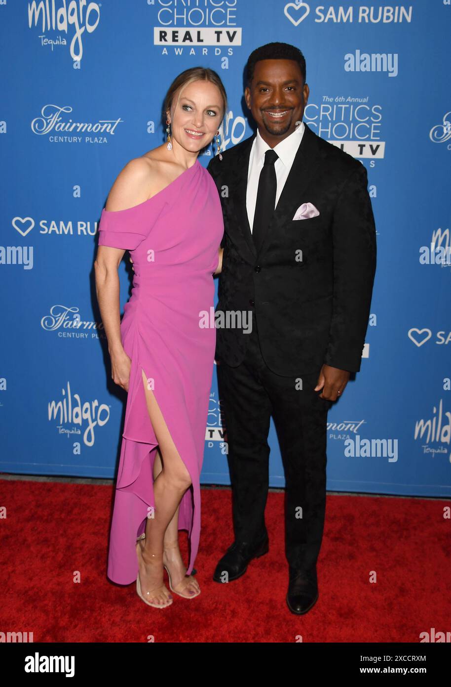 Los Angeles, Ca. 15th June, 2024. Angela Ribeiro and Alfonso Ribeiro at ...