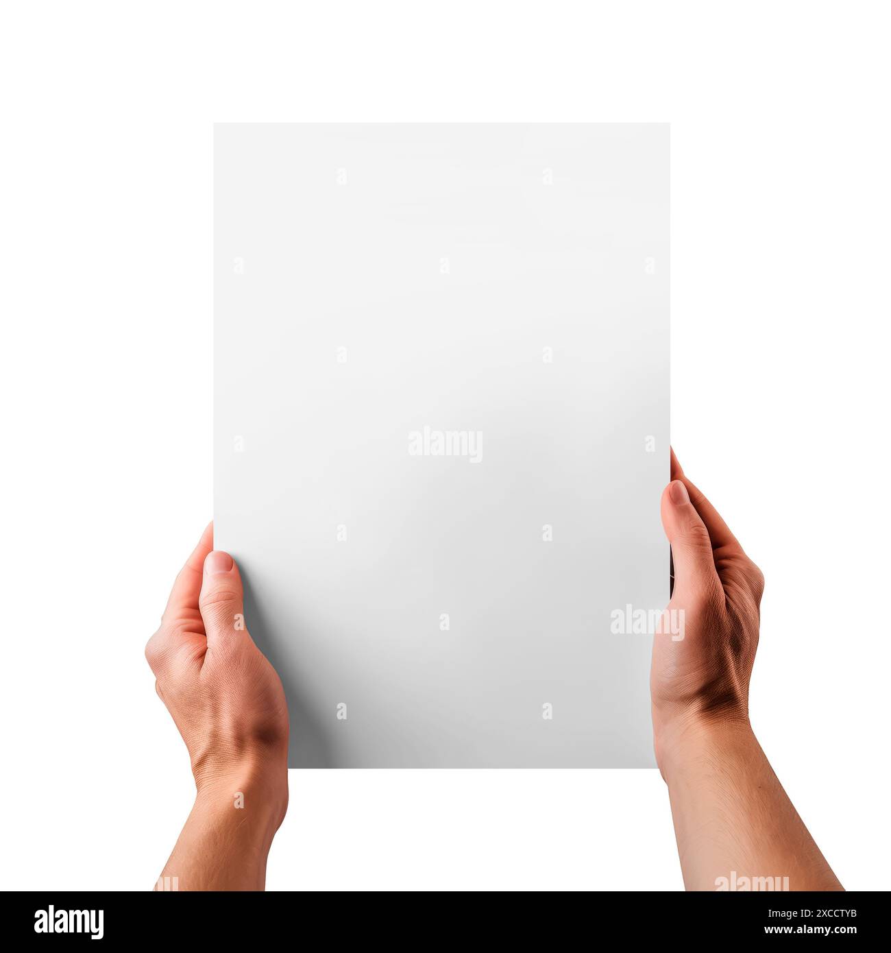 Sheet a4 white blank paper Cut Out Stock Images & Pictures - Alamy