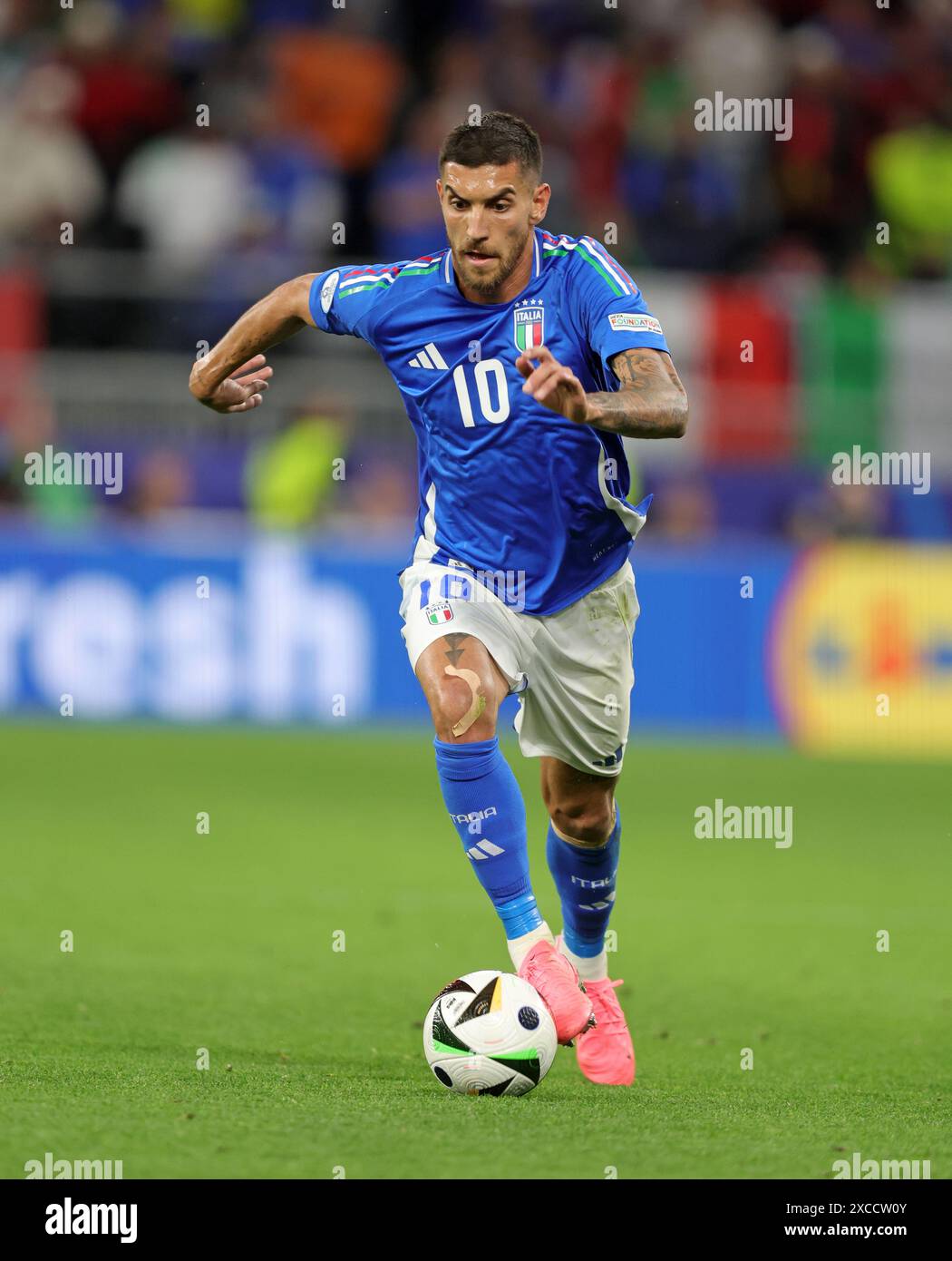 DORTMUND, GERMANY - JUNE 15: Lorenzo Pellegrini of Italy during the ...
