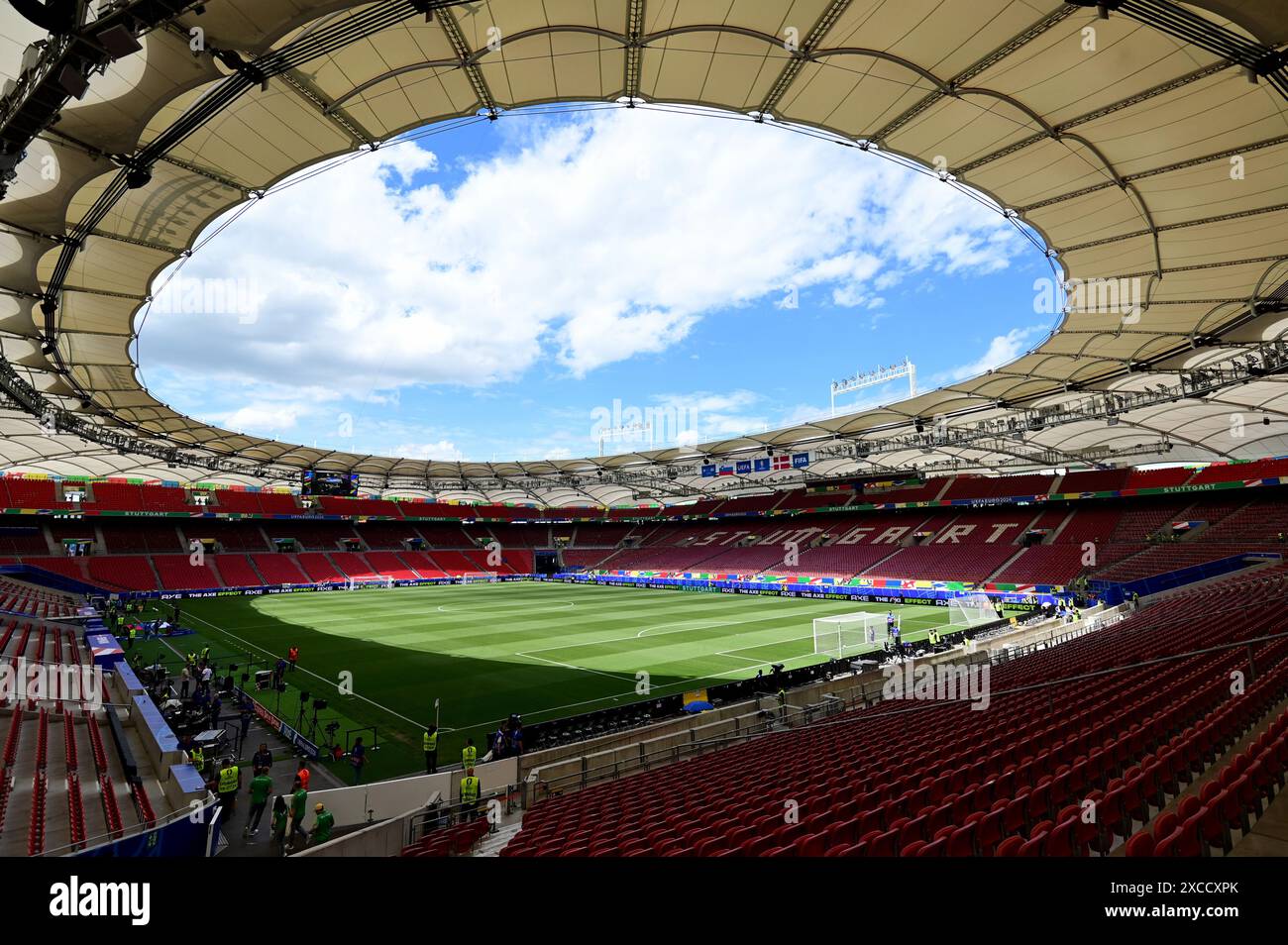 Stuttgart, Germany, June 16st 2024: Stuttgart Arena before the UEFA ...