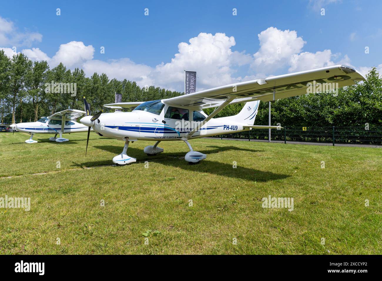 Adventure Flights TL Ultralight TL-3000 Sirius aircraft at Middenmeer ...