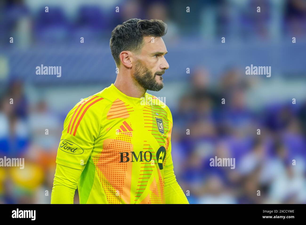 Orlando, Florida, USA, June 15, 2024, LA Galaxy goalkeeper Hugo Lloris ...