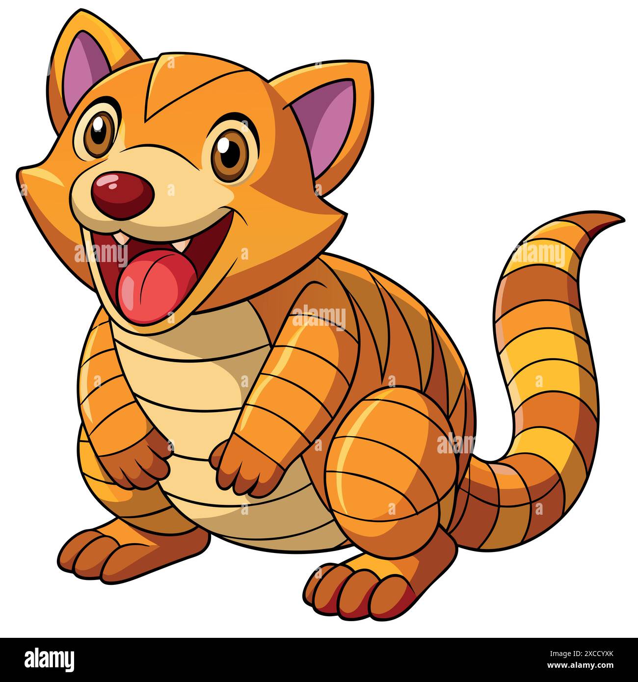 Banded mongoose Stock Vector Images - Alamy