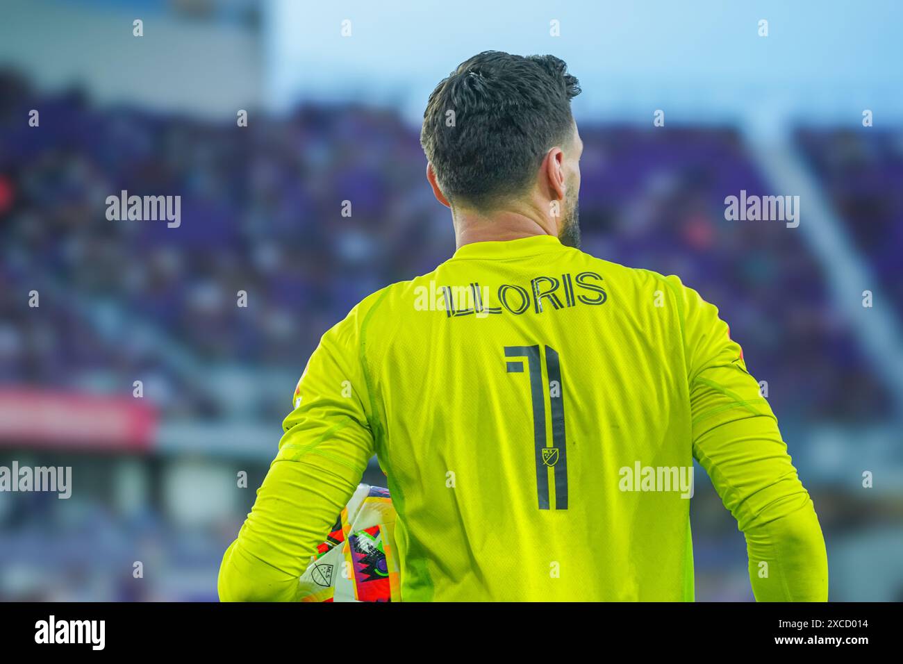 Orlando, Florida, USA, June 15, 2024, LA Galaxy goalkeeper Hugo Lloris ...