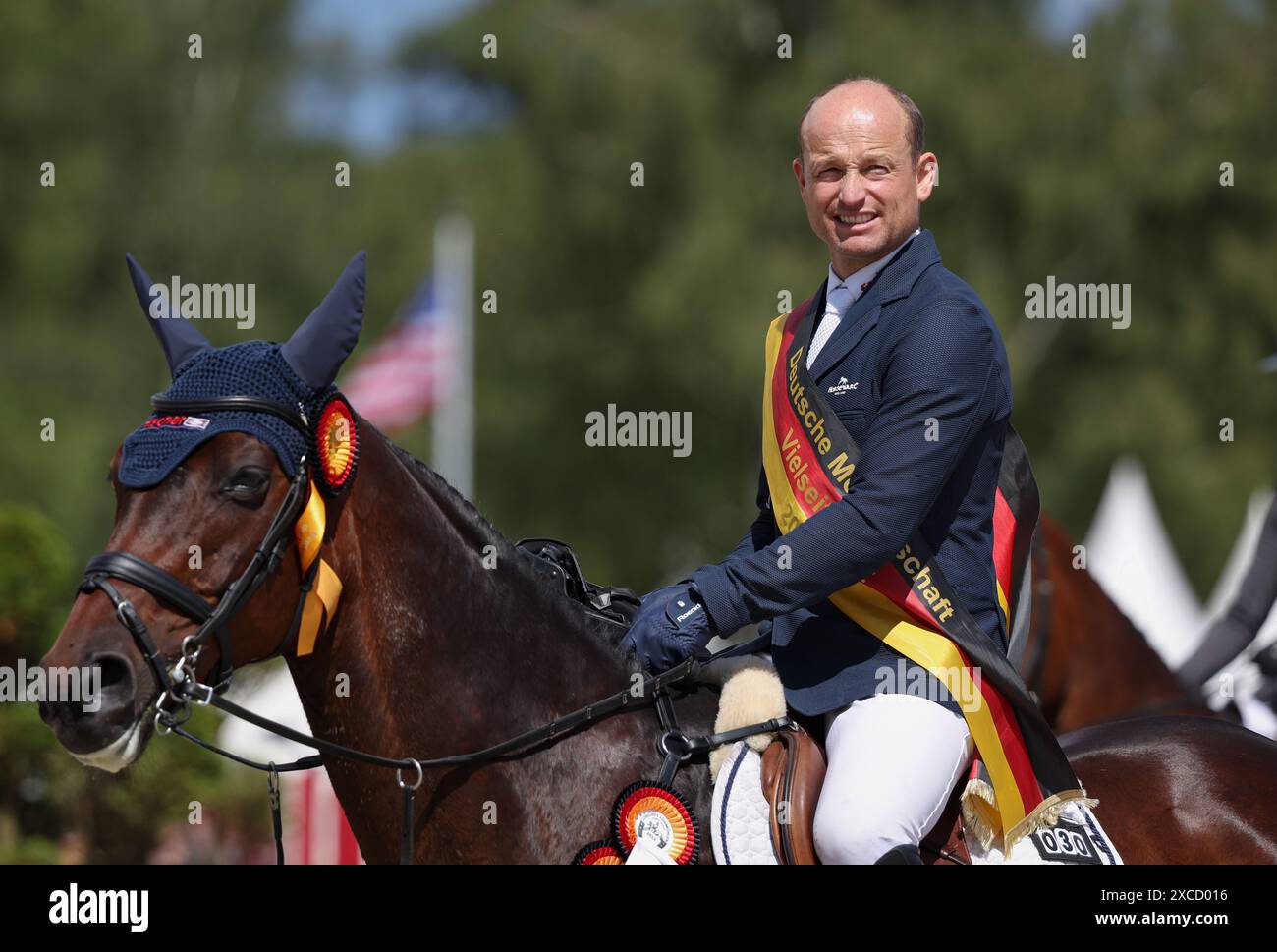 16 June 2024, Lower Saxony, Luhmühlen: Equestrian sport, German ...