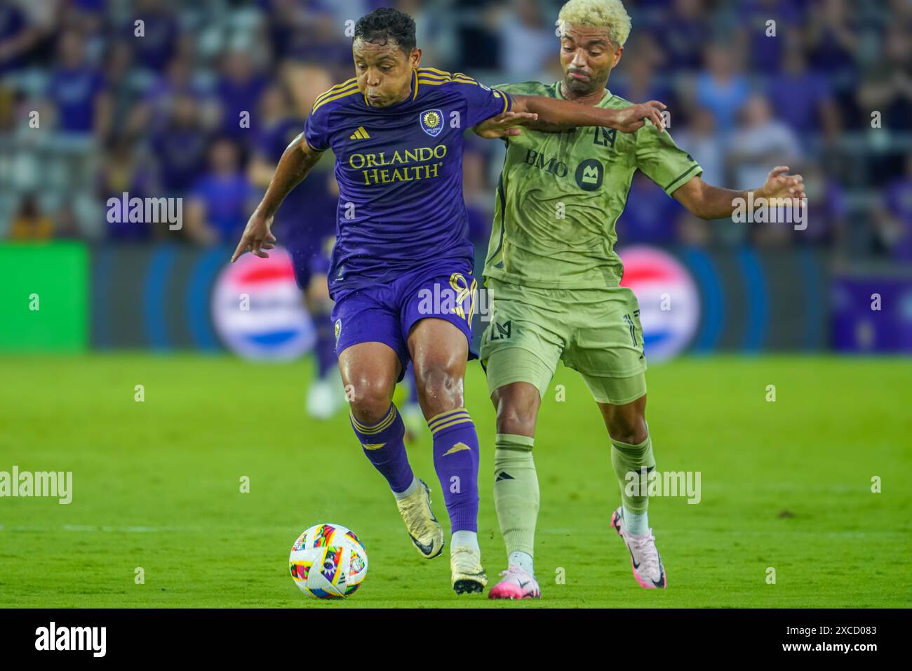 Orlando, Florida, USA, June 15, 2024, Orlando City SC forward Luis ...
