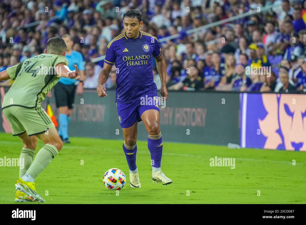 Orlando, Florida, USA, June 15, 2024, Orlando City SC forward Luis ...