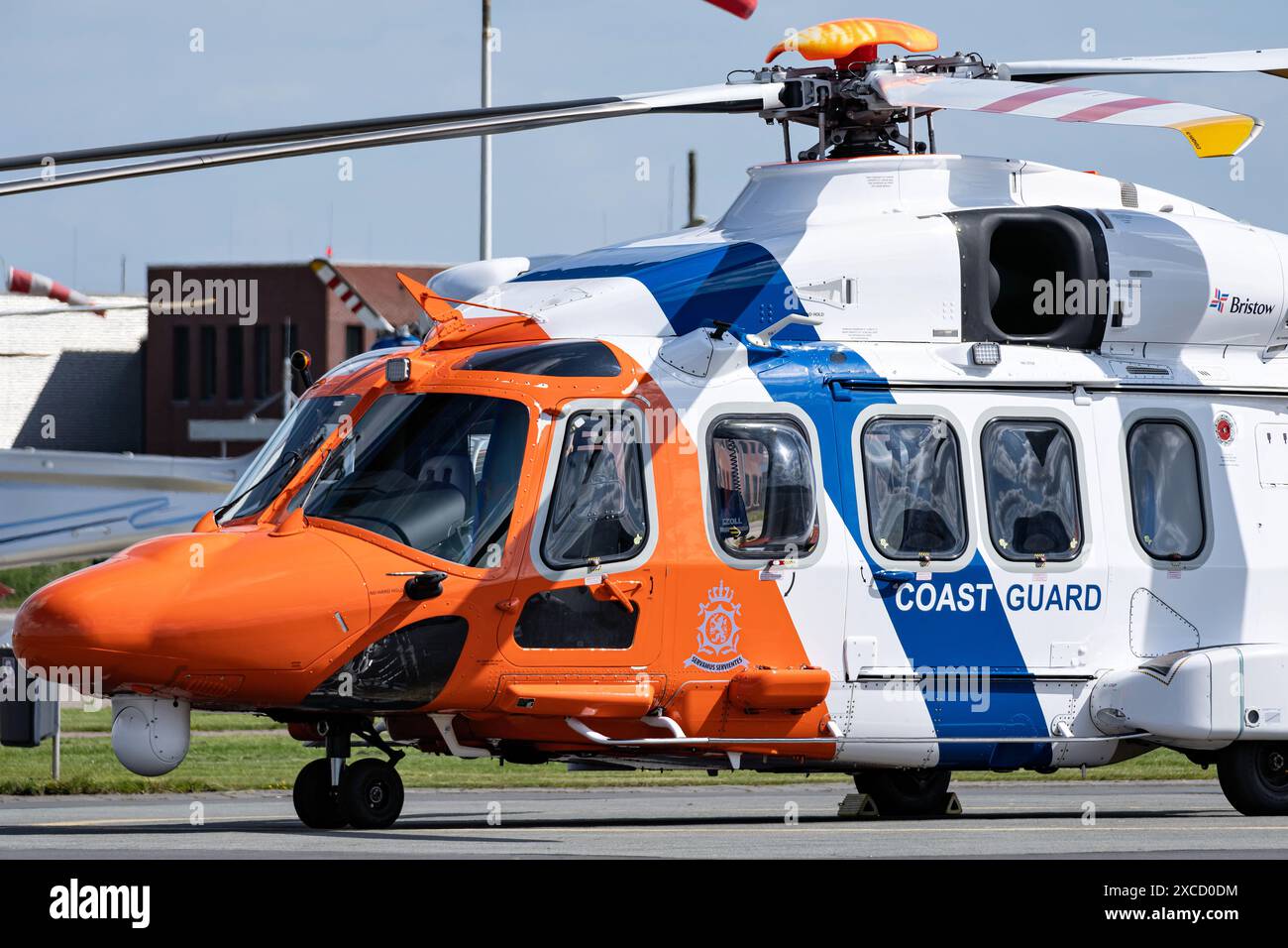 Netherlands Coastguard AgustaWestland AW189 with registration PH-SAR in ...
