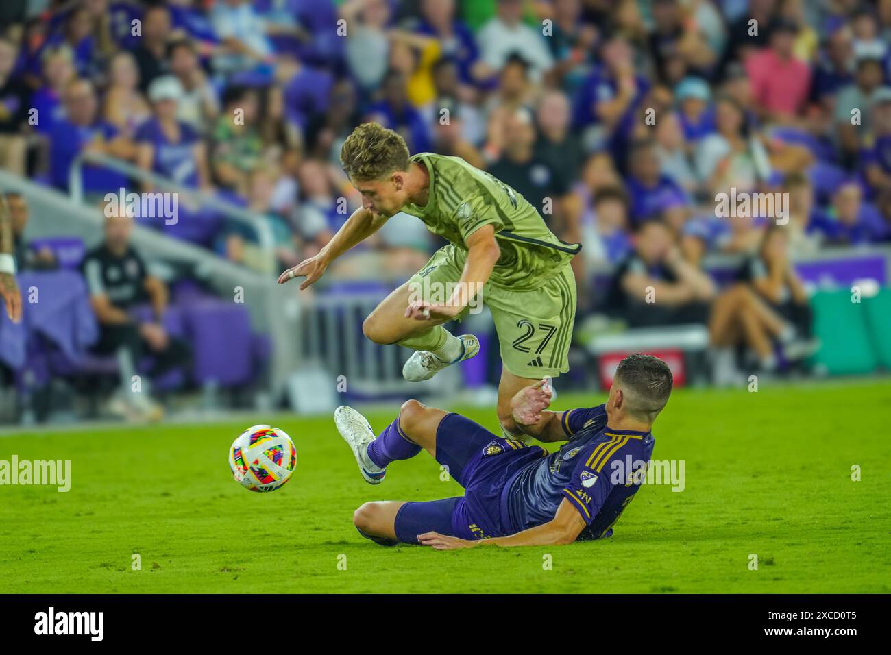 Orlando, Florida, USA, June 15, 2024, Orlando City SC player Rodrigo ...