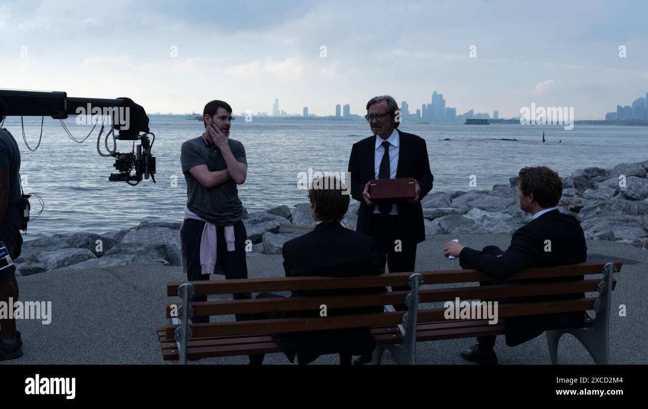 GRIFFIN DUNNE, MILES HEIZER, JAMES NORTON and NOAH PRITZKER in EX ...