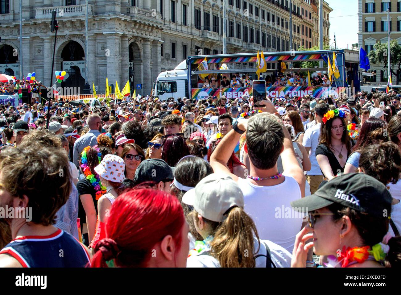 Rome, Italy, Italy. 15th June, 2024. Now in its 30th year, the Roma ...