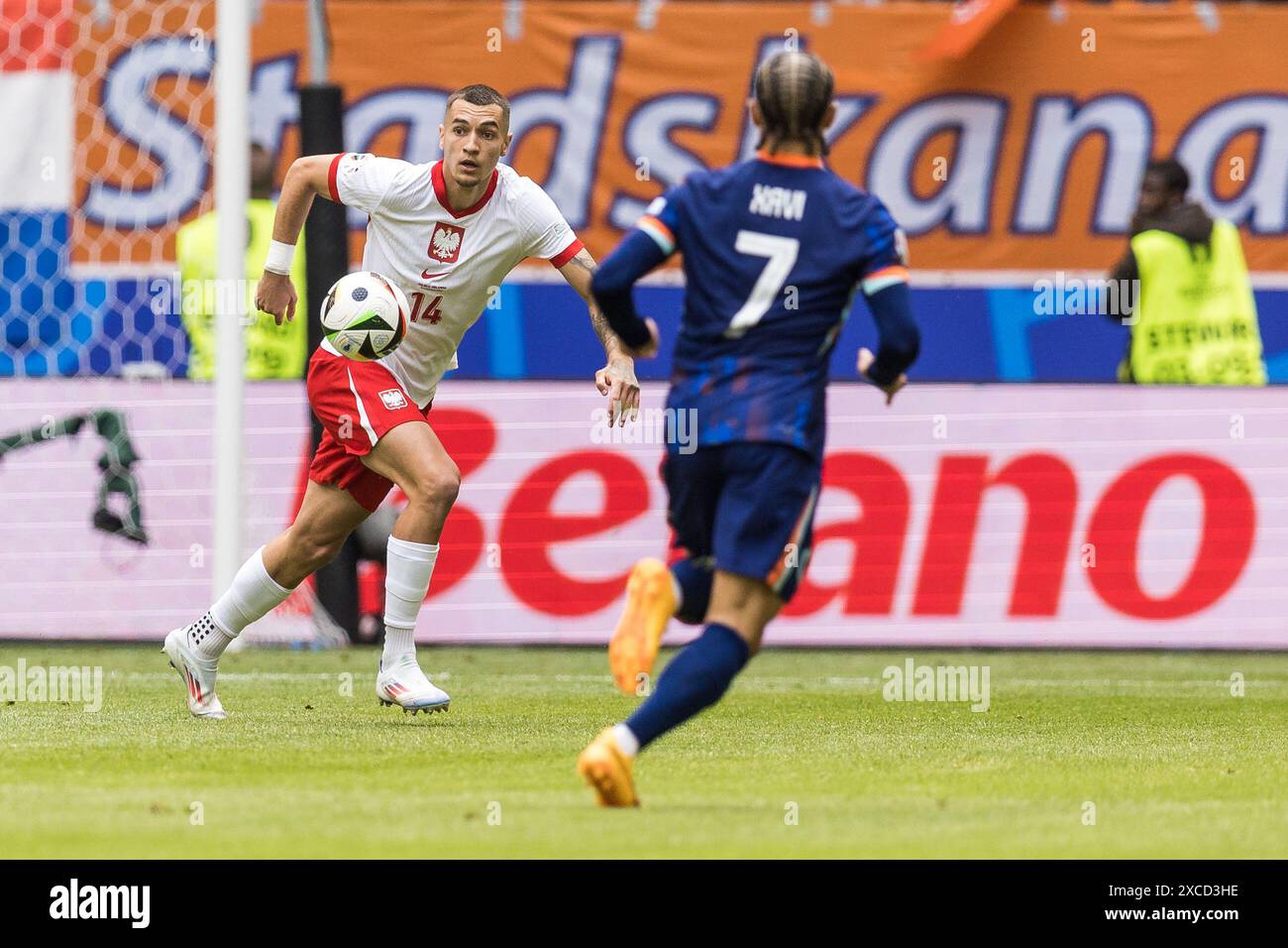 Volksparkstadion, Hamburg, Germany. 16th June, 2024. Euro 2024 Group D ...