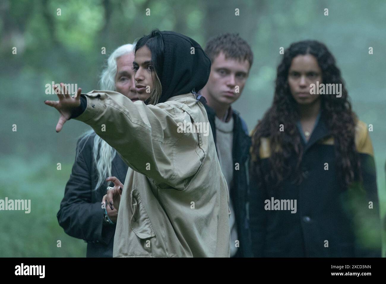 GEORGINA CAMPBELL, ISHANA SHYAMALAN, OLWEN FOUÉRÉ and OLIVER FINNEGAN ...