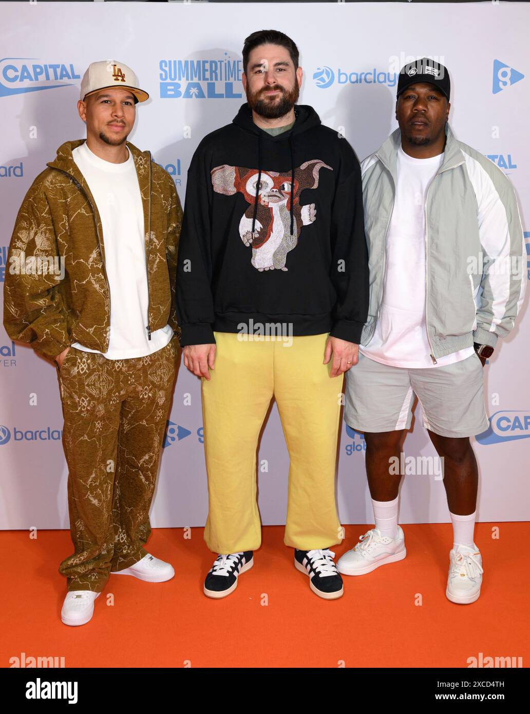 London, UK. June 16th, 2024. Rudimental arriving at Capital's ...