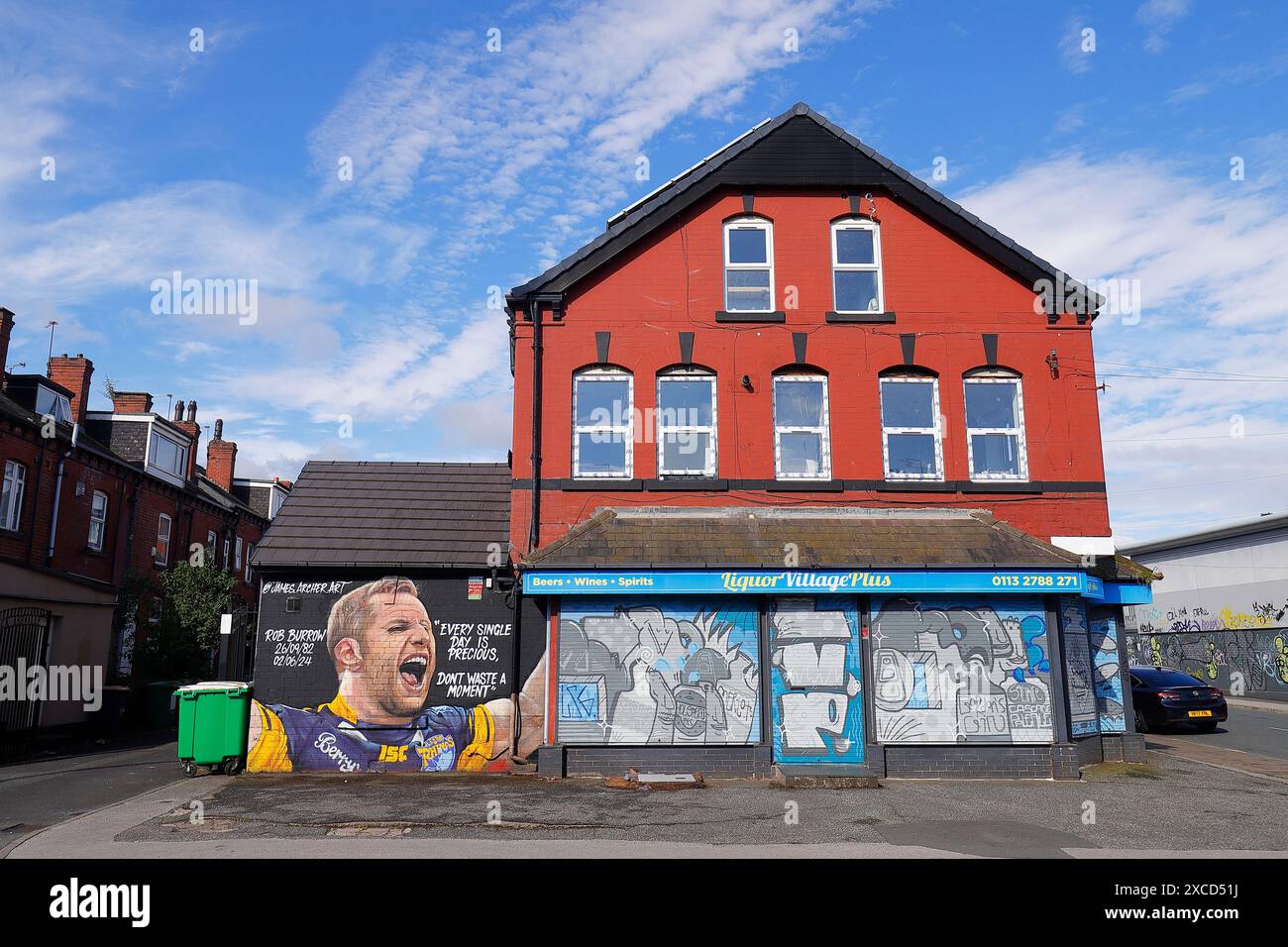 A mural inHeadingley, Leeds to pay tribute to Leeds Rhinos rugby player ...