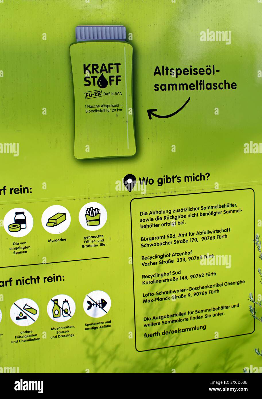 Vending machine for dispensing used cooking oil for reuse for fuel ...