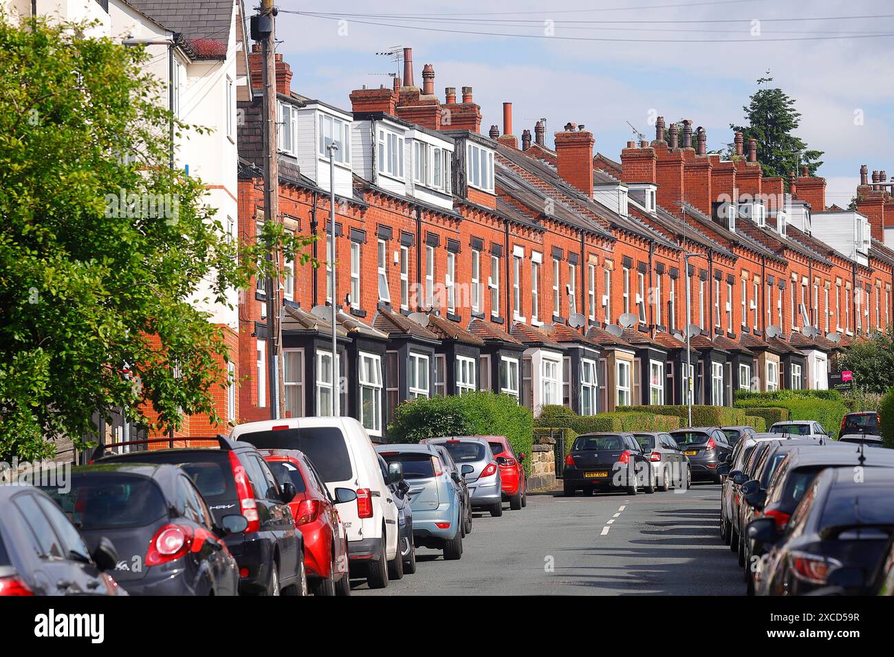 Back to back housing houses hi-res stock photography and images - Alamy