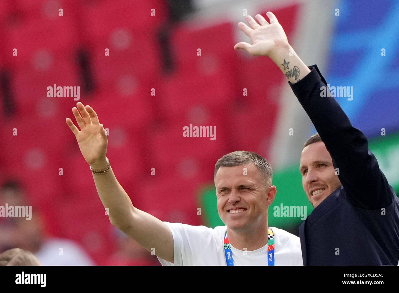 Slovenia's Josip Ilicic during the Euro 2024 soccer match between ...