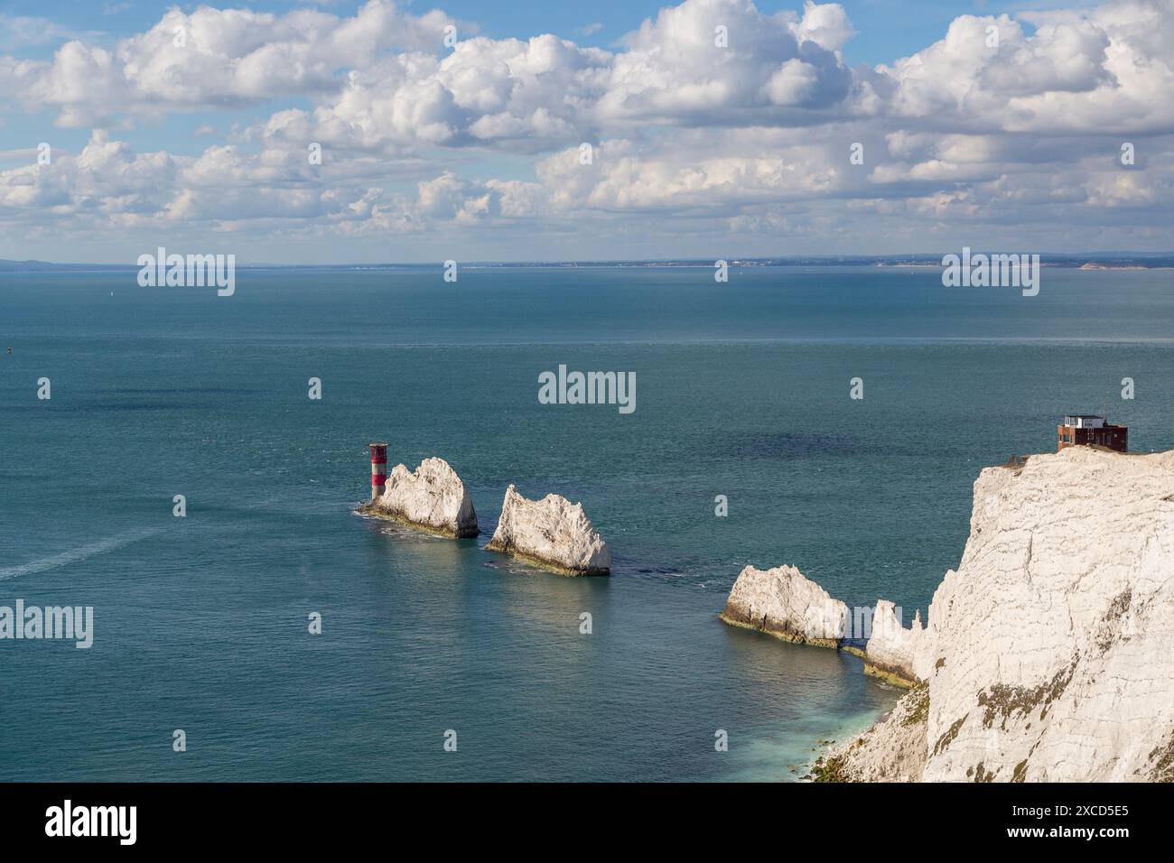 The Needles, Isle of Wight, England, UK Stock Photo - Alamy
