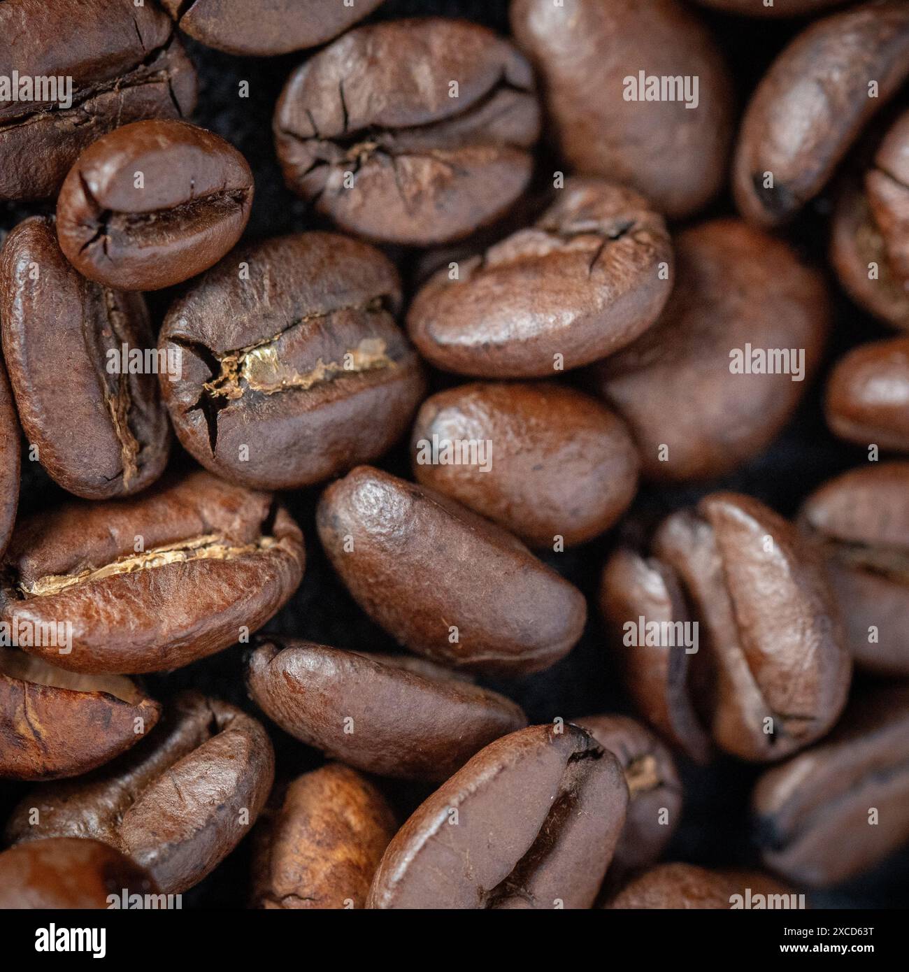 Roasted Coffee Beans Arabica Stock Photo - Alamy