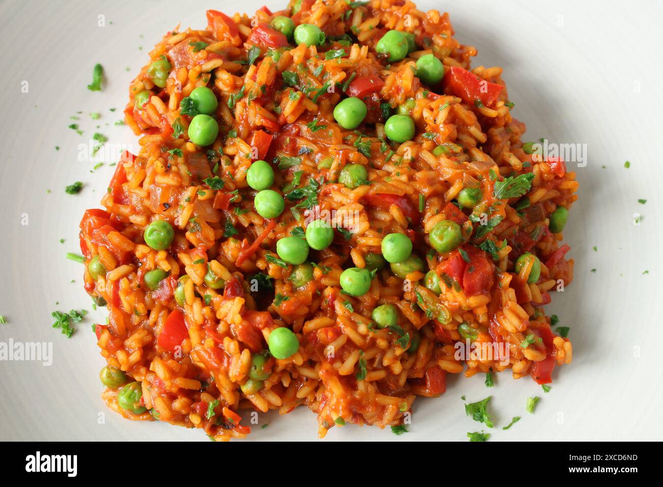 Authentic Djuvec Rice with Vegetables Stock Photo - Alamy