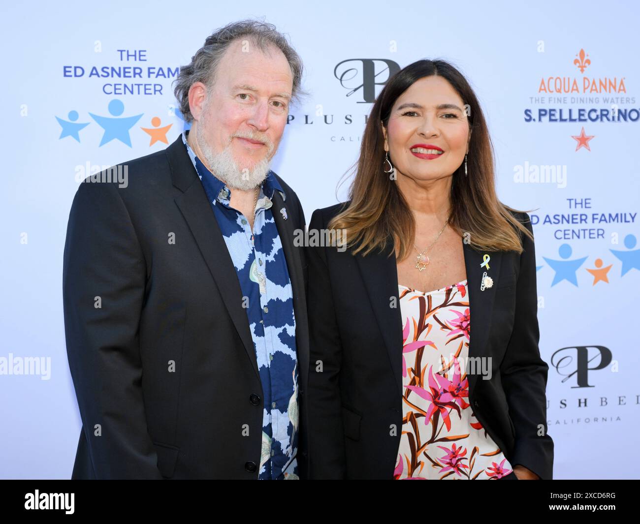 June 15, 2024, Studio City, California, USA: Matthew Asner and Navah ...