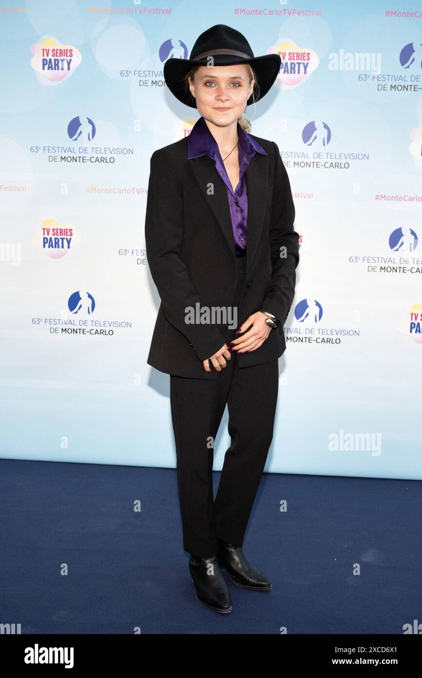 Monte Carlo, Monaco. 16th June, 2024. Ella Schrey-Yeats attends the TV ...
