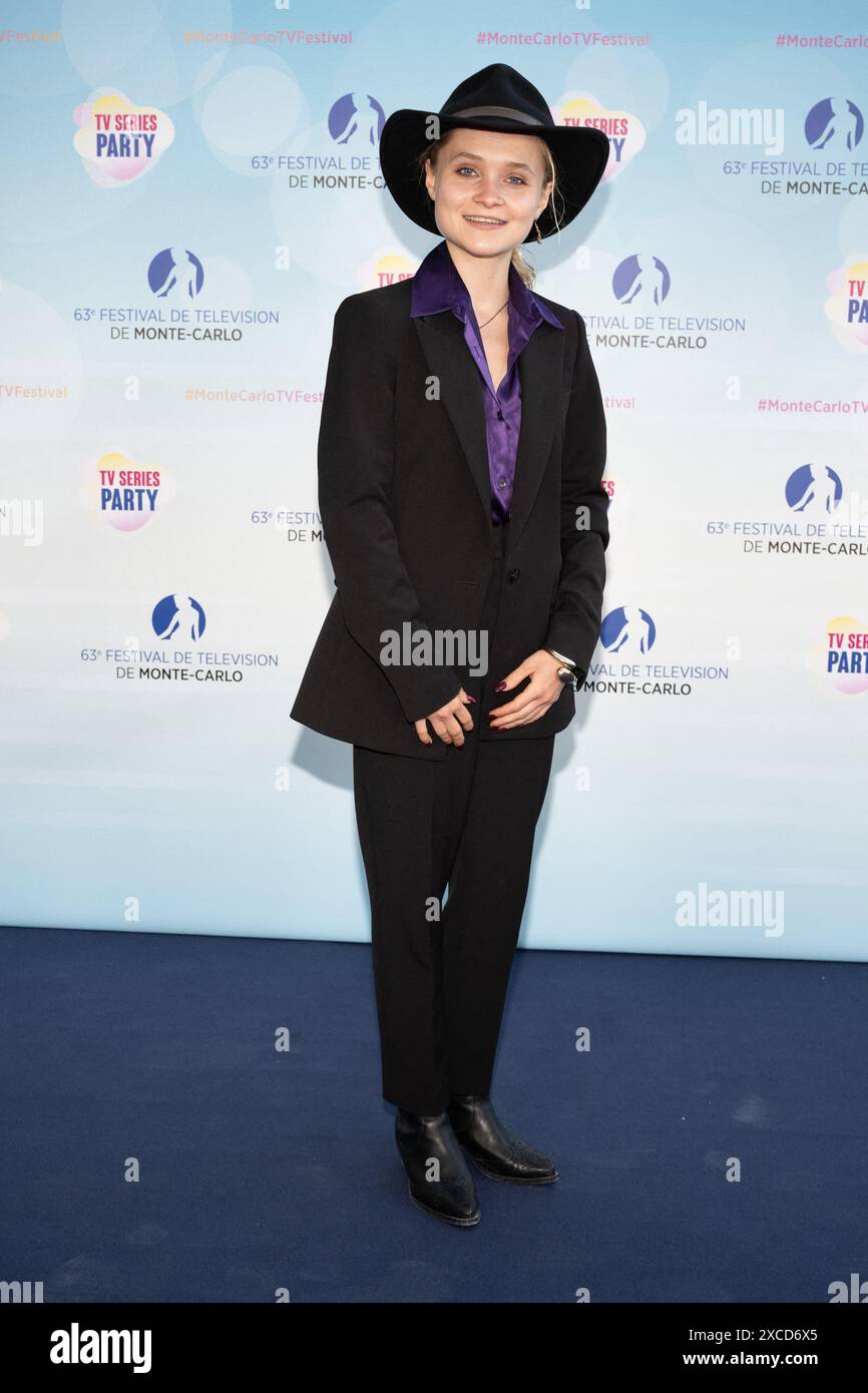 Monte Carlo, Monaco. 16th June, 2024. Ella Schrey-Yeats attends the TV ...