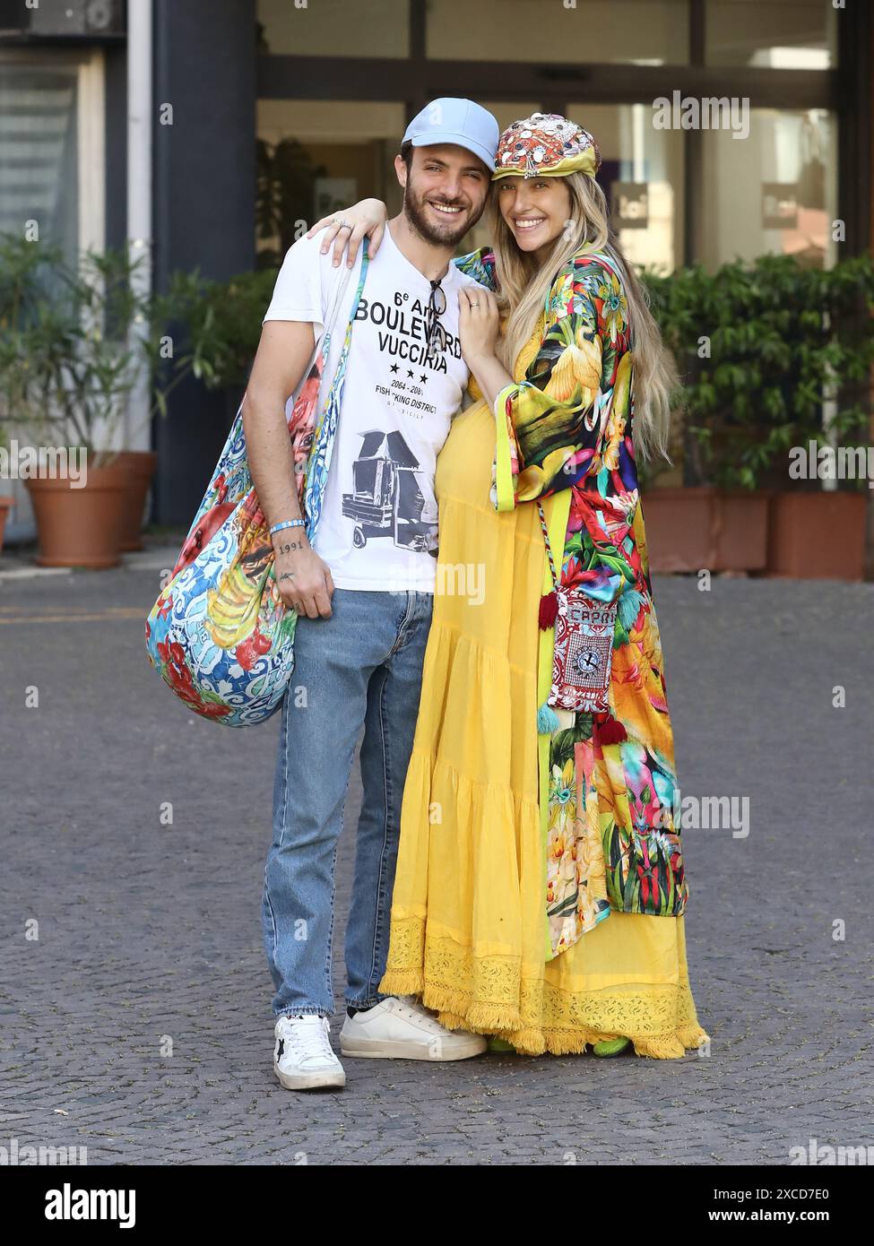 Rome, Italy. 15th June, 2024. **NO WEB** Rome, pregnant Guenda Goria at ...