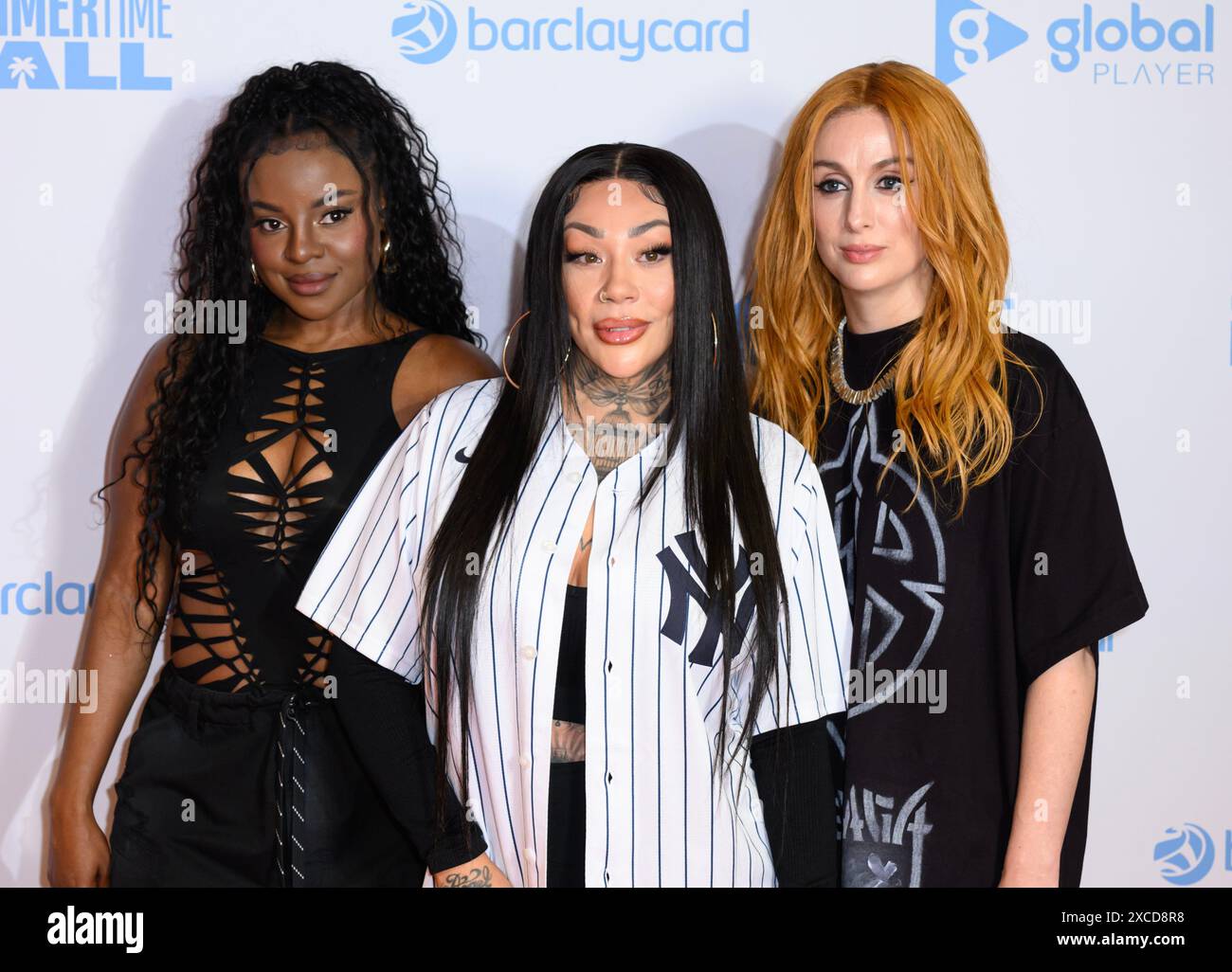 London, UK. June 16th, 2024. Mutya Buena, Keisha Buchanan and Siobh‡n ...