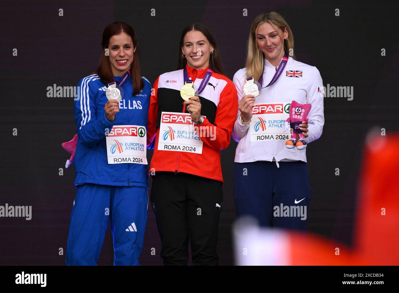 Aikaterini Stefanidi of Greece, silver, Angelica Moser of Switzerland ...