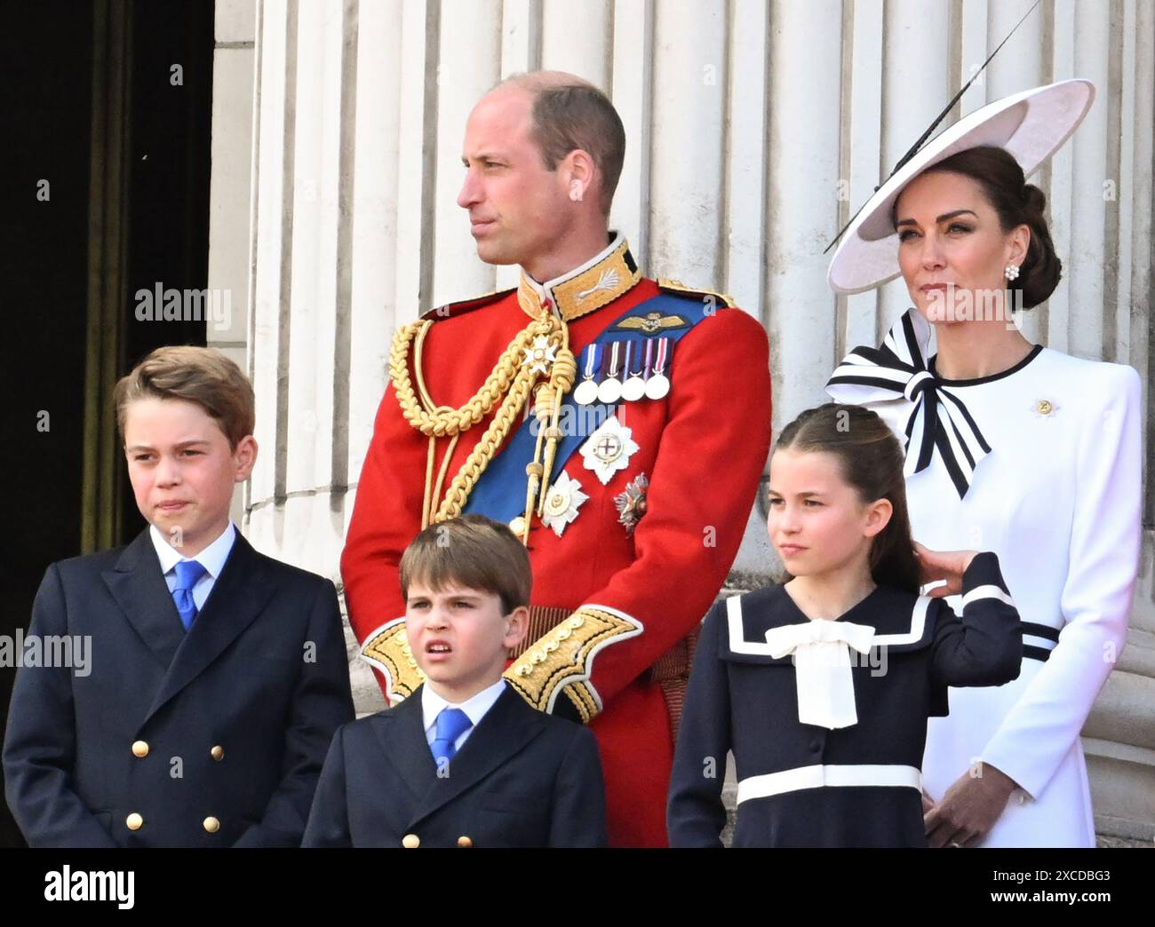 London, England. UK. 15 June 2024. Prince George, Prince William ...