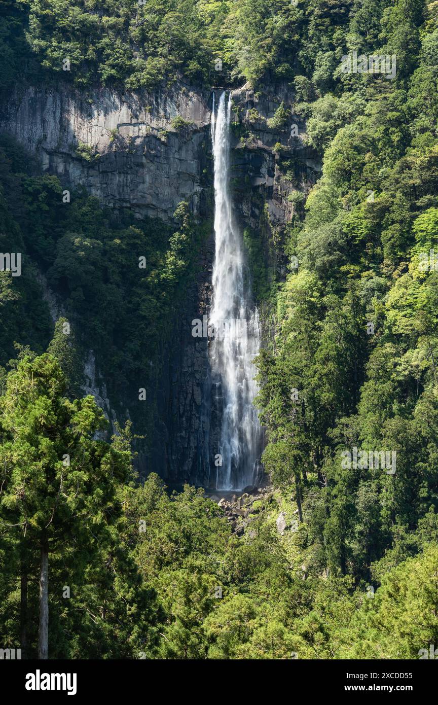 View with Nachi Waterfall located in Nachikatsuura, Wakayama, Japan ...
