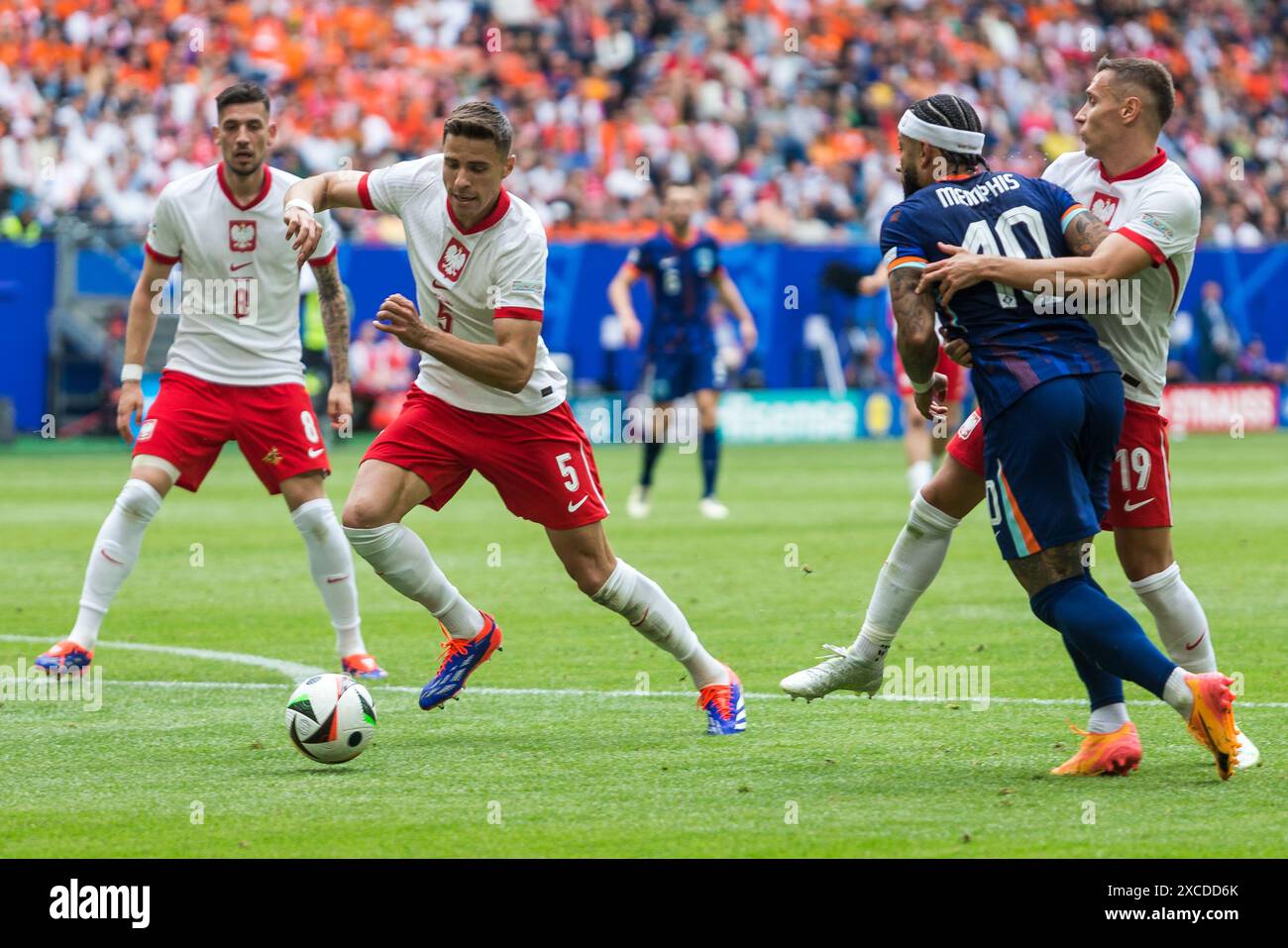 16th June 2024; Volksparkstadion, Hamburg, Germany; Euro 2024 Group D ...