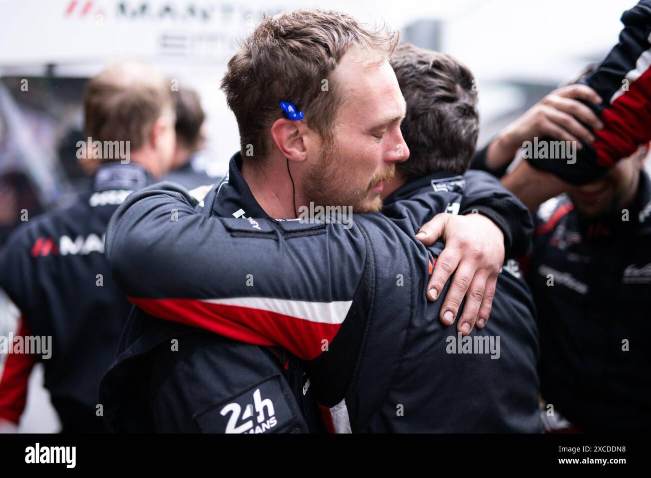 Porsche Manthey Purerxcing celebrates their win during the 2024 24 ...