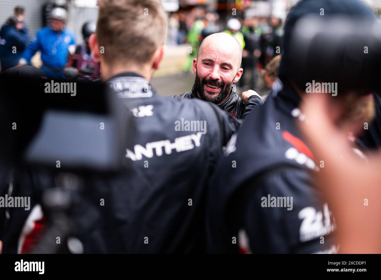 Porsche Manthey Purerxcing celebrates their win during the 2024 24 ...