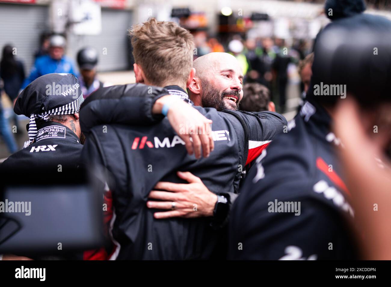 Porsche Manthey Purerxcing celebrates their win during the 2024 24 ...