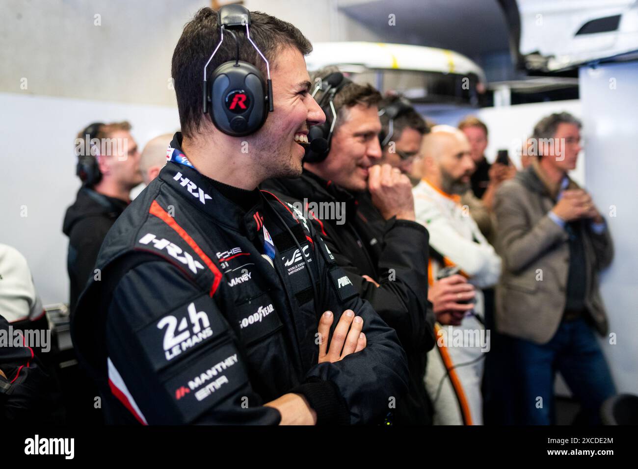 Porsche Manthey Purerxcing celebrates their win during the 2024 24 ...