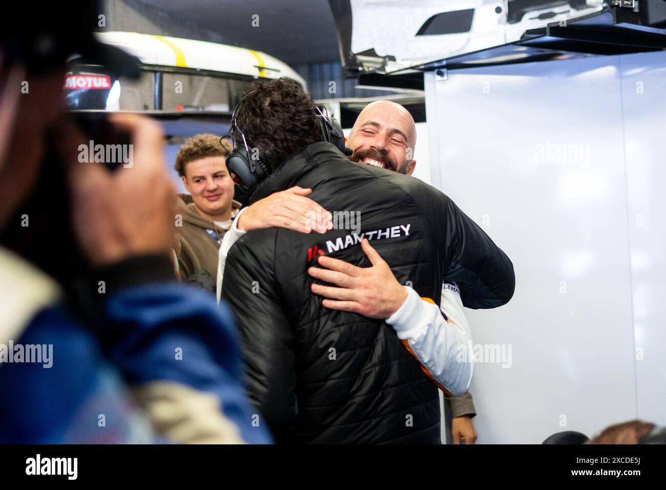 Porsche Manthey Purerxcing celebrates their win with SHAHIN Yasser (aus ...