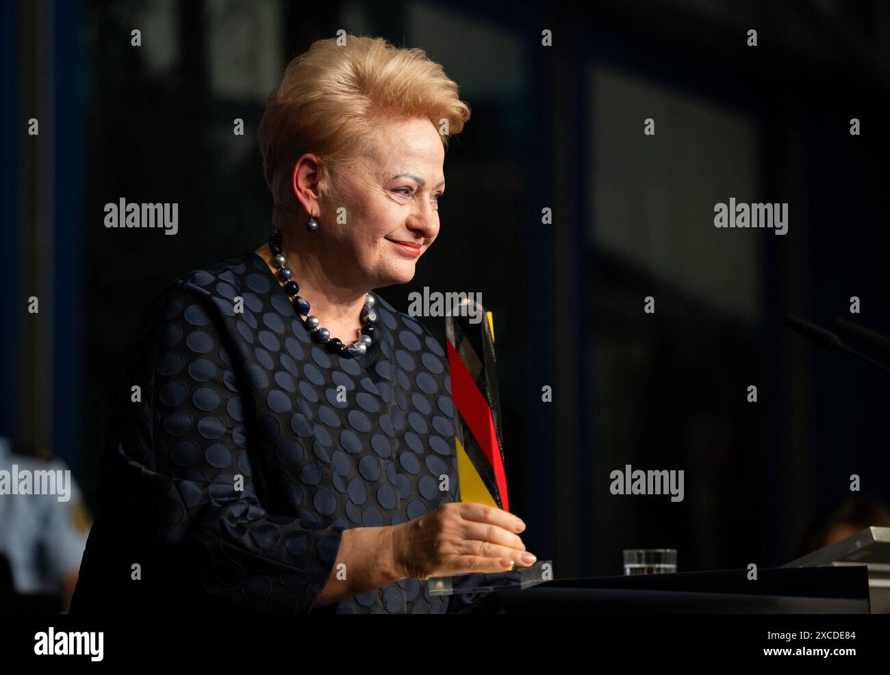 Geisa, Germany. 16th June, 2024. Former Lithuanian President Dalia ...