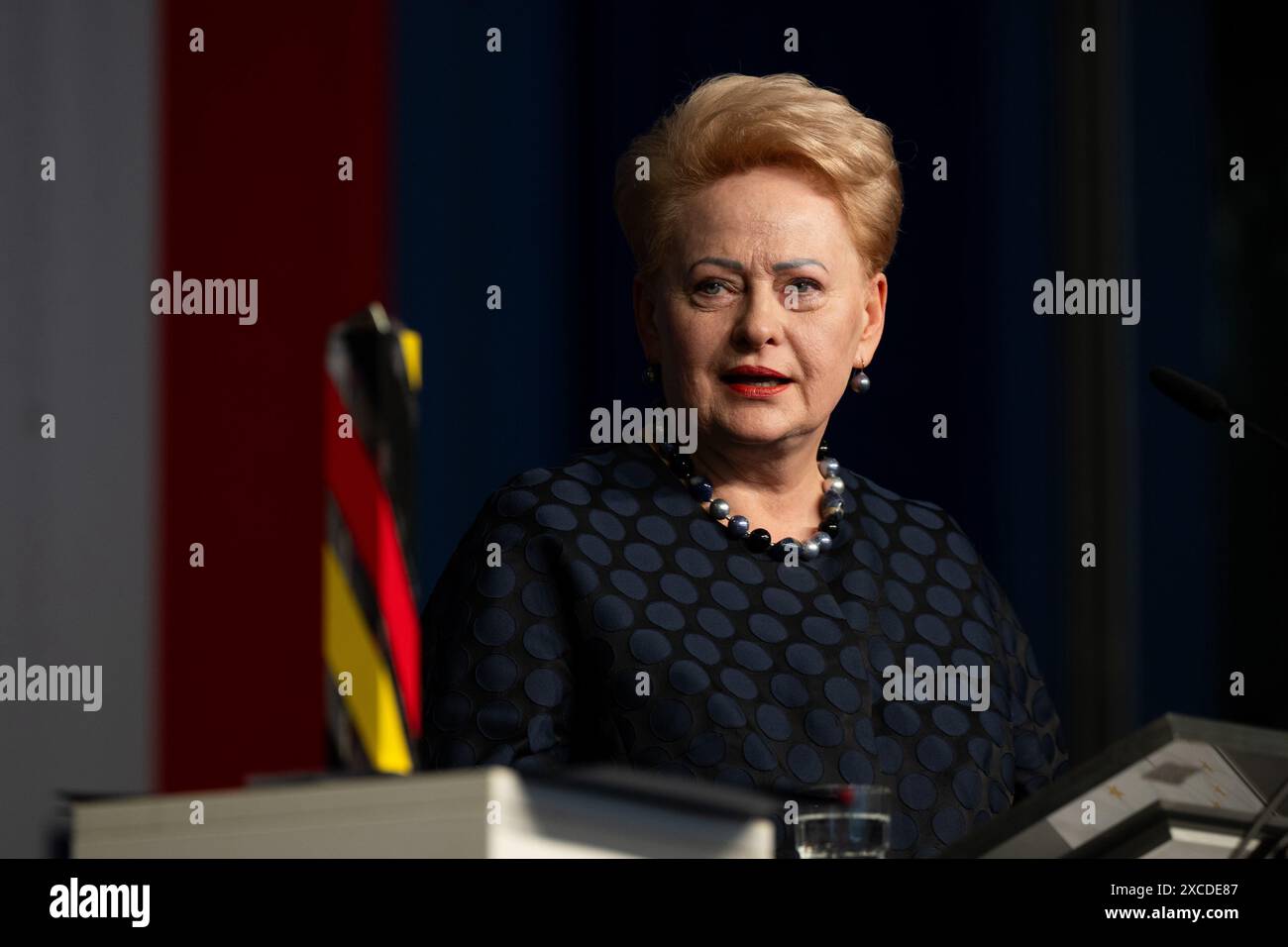 Geisa, Germany. 16th June, 2024. Former Lithuanian President Dalia ...