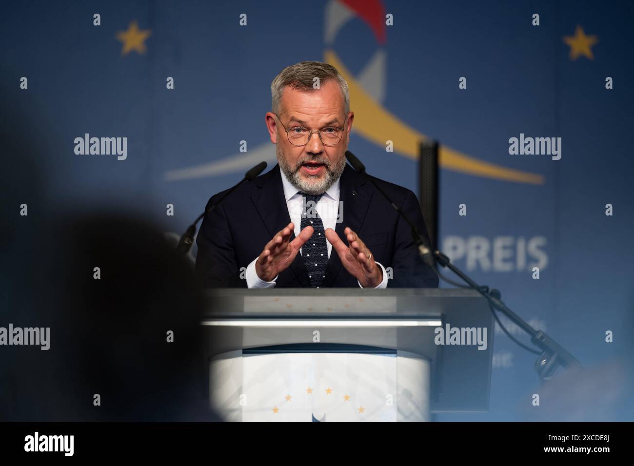 Geisa, Germany. 16th June, 2024. Former Minister of State for Europe ...