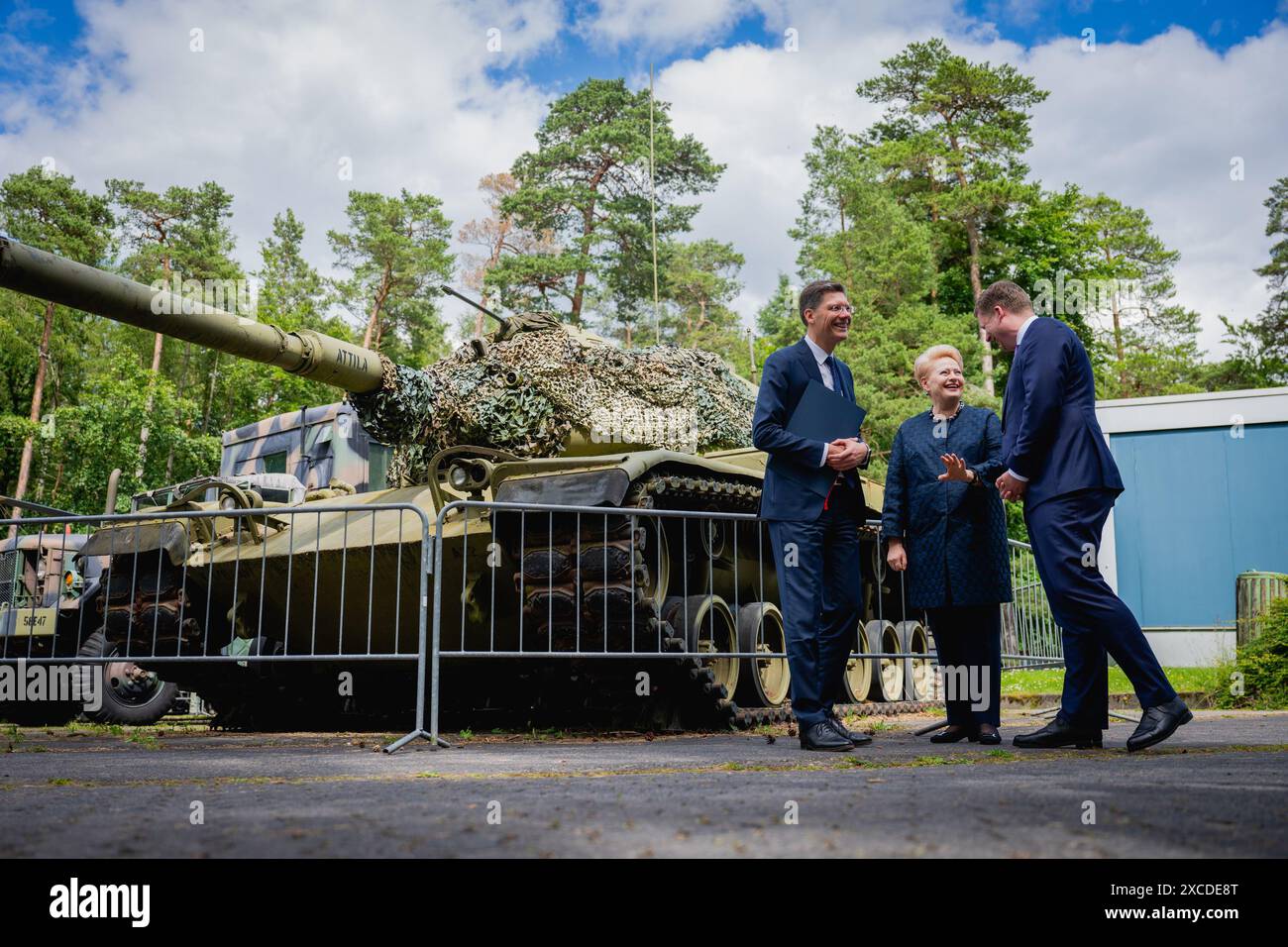 Geisa, Germany. 16th June, 2024. The President of the Board of Trustees ...